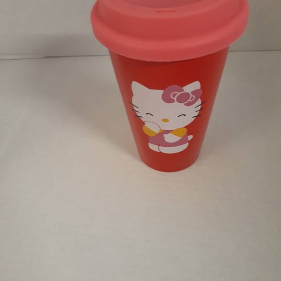 Kitchen | Rare Hello Kitty Sanrio Coffee Latte Espresso Hot Cold Travel ...